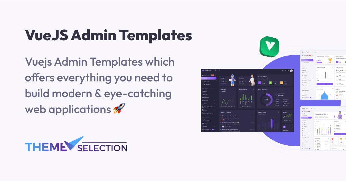 8+ VueJS Admin Dashboard Template Free & Pro